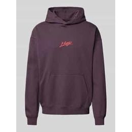 Hugo Hoodie mit Label-Stitching Modell 'Dlogolong'