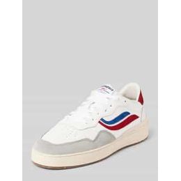 Genesis Ledersneaker mit Label-Patch Modell 'G-Soley Porto'