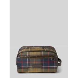 Barbour Kulturtasche mit Label-Patch