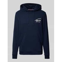 Tommy Jeans Regular Fit Hoodie mit Label-Print