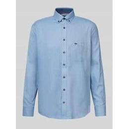 Fynch-Hatton Freizeithemd mit Button-Down-Kragen Modell 'Herringbone'