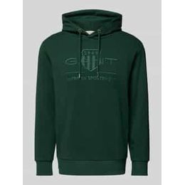 Gant Hoodie mit Label-Stitching