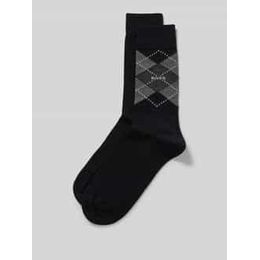 BOSS Socken mit Label-Detail im 2er-Pack