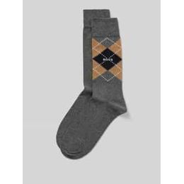 BOSS Socken mit Label-Detail im 2er-Pack