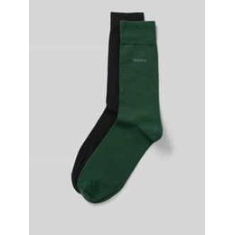 BOSS Socken mit Label-Print im 2er-Pack