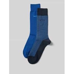 BOSS Socken mit Label-Detail im 2er-Pack