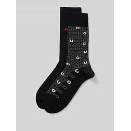 Hugo Socken mit Logo-Stitching im 2er-Pack