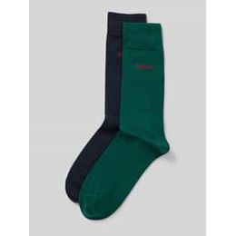 Hugo Socken mit Label-Stitching im 2er-Pack