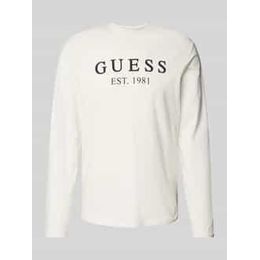 Guess Longsleeve mit Label-Print