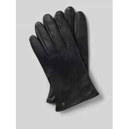 Roeckl Handschuhe aus Leder mit Ziernähten