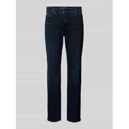 MAC Straight Fit Jeans im 5-Pocket-Design Modell 'Arne'