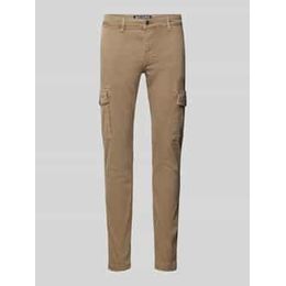 MAC Tapered Fit Cargohose mit Gürtelschlaufen Modell 'Driver'