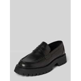 Guess Lederloafers mit Blockabsatz Modell 'GORIZIA'