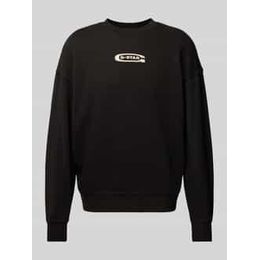 G-Star Raw Sweatshirt mit Label-Print Modell 'Photo'