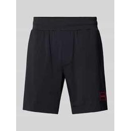 Hugo Regular Fit Shorts mit Label-Detail Modell 'Laze'