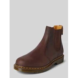 Dr. Martens Chelsea Boots aus Leder mit Ziernaht