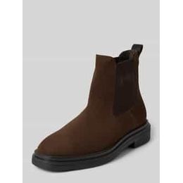 Gant Chelsea Boots aus Leder mit Label-Stitching Modell 'Boggar'