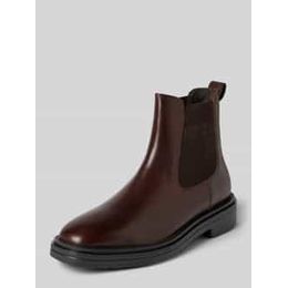 Gant Chelsea Boots aus Leder mit Label-Stitching Modell 'Boggar'