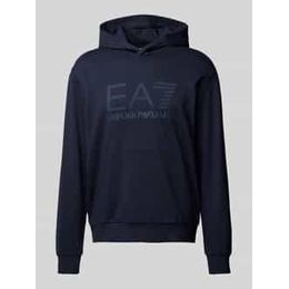 EA7 Emporio Armani Hoodie mit Label-Print