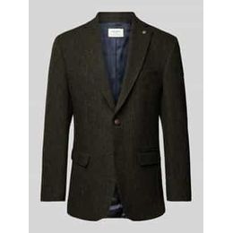 Carl Gross Regular Fit Harris Tweed Sakko aus Schurwolle Modell 'Theo'