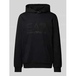 EA7 Emporio Armani Hoodie mit Label-Print