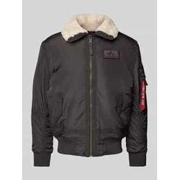 Alpha Industries Bomberjacke mit Stehkragen