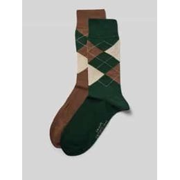 Camano Socken mit Label-Schriftzug im 2er-Pack