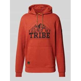 Camel Active Hoodie mit Label-Patch