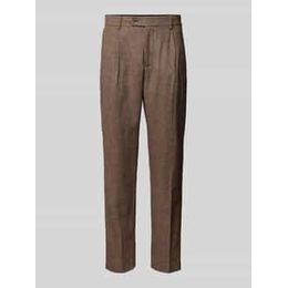 Selected Homme Hose mit Bundfalten Modell 'ALBERTO'