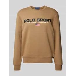 Polo Sport Ralph Lauren Sweatshirt mit Label-Stitching