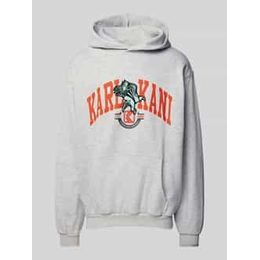 Karl Kani Hoodie mit Label-Print