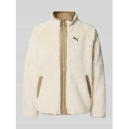 Puma Sherpa Jacket mit Logo-Stitching