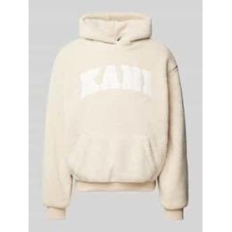 Karl Kani Hoodie mit Label-Patches