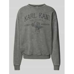 Karl Kani Sweatshirt mit Label-Print Modell 'Kani Street Academy'