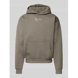 Karl Kani Hoodie mit Label-Stitching