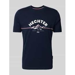 HECHTER PARIS T-Shirt mit Label-Print