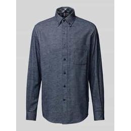 HECHTER PARIS Regular Fit Freizeithemd mit Button-Down-Kragen