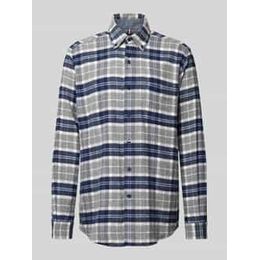 HECHTER PARIS Regular Fit Freizeithemd mit Button-Down-Kragen