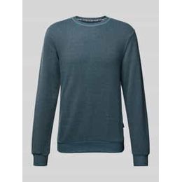 Blend Sweatshirt mit Strukturmuster