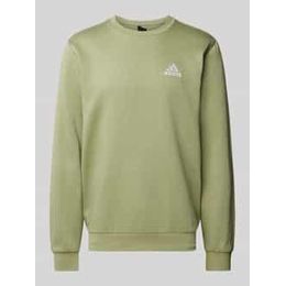 adidas Sportswear Sweatshirt mit Label-Stitching Modell 'FEELCOZY'