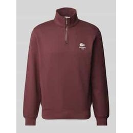 Lacoste Sweatshirt mit Stehkragen Modell 'HERITAGE'