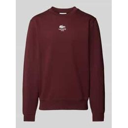 Lacoste Classic Fit Sweatshirt mit Logo-Print Modell 'HERITAGE'