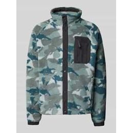 Helly Hansen Sherpa Jacket mit Brusttasche Modell 'Panorama Printed Pile'