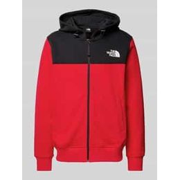 The North Face Sweatjacke mit Label-Print Modell 'ICON'