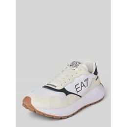 EA7 Emporio Armani Sneaker mit Kontrastbesatz Modell 'WADER'