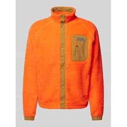 Helly Hansen Fleecejacke mit Label-Stitching Modell 'Panorama Pile Snap'