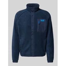 Helly Hansen Fleecejacke mit Label-Stitching Modell 'Panorama Pile Snap'