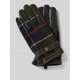 Barbour Handschuhe mit Druckknopfverschluss Modell 'NEWBROUGH'