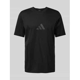 adidas Sportswear T-Shirt mit Label-Print