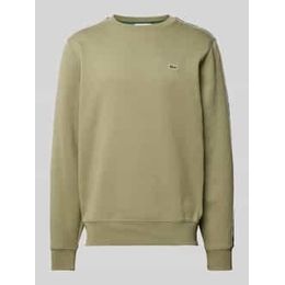 Lacoste Sweatshirt mit Label-Stitching